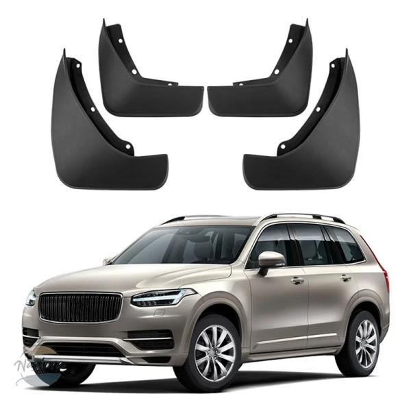 フロント リア ホイール ガード VOLVO XC90 2015-2023 フェンダースプラッシュフラップマッド 入り +フラップガード