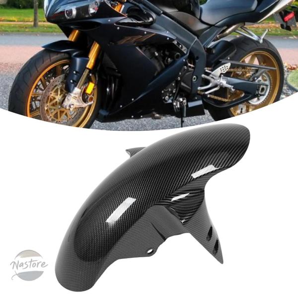 ヤマハ バイク フロント ガード yzf-r1 2002-2008 マッド カーボン パターン 高強度 部品 カスタムパーツ アクセサリー