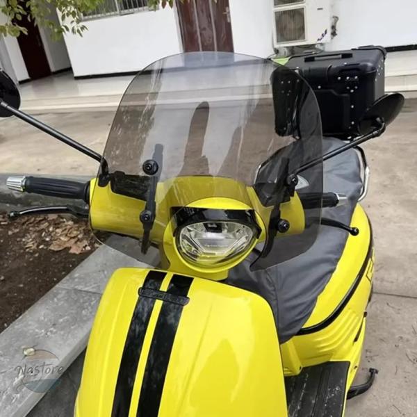 バイク フロント カスタム プジョー ジャンゴ 150 django150 django-150 2022 ガラス ウインドスクリーン 部品 カスタムパーツ アクセサリー