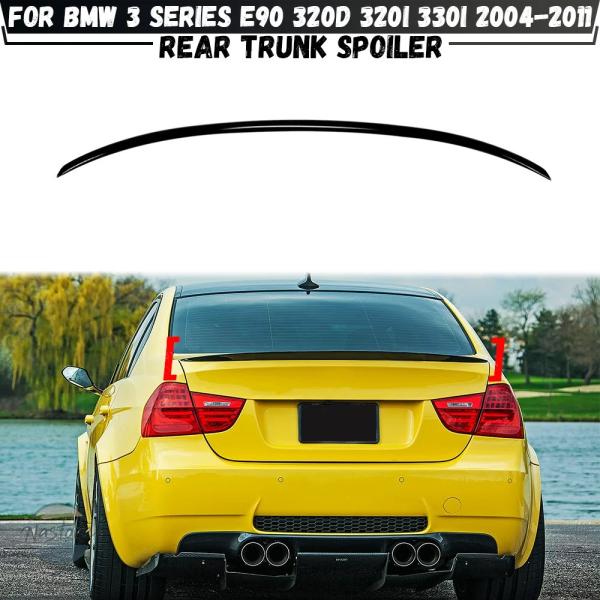 BMW リア 固定 3シリーズ E90 320D 320I 330I Mスポーツ 2004-2011 テールウィング 式ウインドスポイラー ウィング