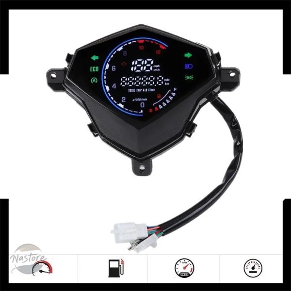 ヤマハ バイク MIO125 MIO I125 MIO110 MIO M3 デジタルスピードメーター LCD 計器 RPM タコメーター オドメーター