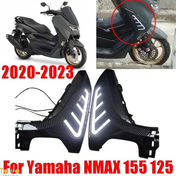 ヤマハ カバー フロント カスタム ライト サイド 装飾アクセサリー n-max nmax 155 nmax155 nmax125 125-2020
