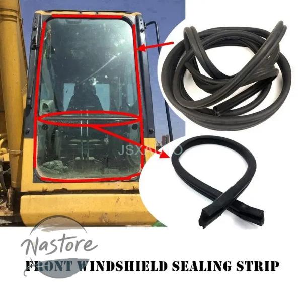 フロント komatsu ゴムシールpc120 200-6 210 220-8 240-7ショベルガラスシールゴム製シーリング防音レザー 1m