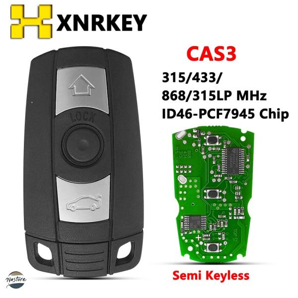 BMW pcf7945 xnreky リモートスマートキー 315mhz /433/868mhz /315lp 1/3/5/7 シリーズ cas3 x5 x6 z4 キー kr55wk49127 カスタムパーツ 部品当店の商品は海外製品が主...