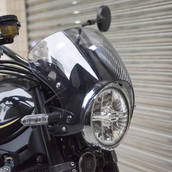 WINDSCREEN WINDSHIELD WIND DEFLECTOR SHIELD SCREEN VISOR GLASS カワサキ Z900RS CAFE ABS 2018-23当店の商品は海外製品が主となります。画像をよくご確認お願い...