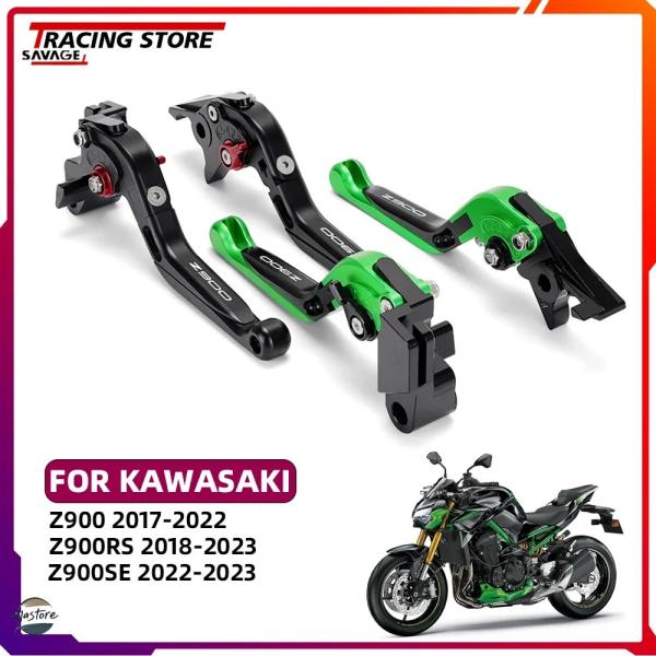 カワサキ Z900 Z900RS Z900SE FOLDING CLUTCH BRAKE LEVER Z900 SE バイク ADJUSTABLE EXTENDABLE HANDLEBAR LEVER当店の商品は海外製品が主となります。画像...
