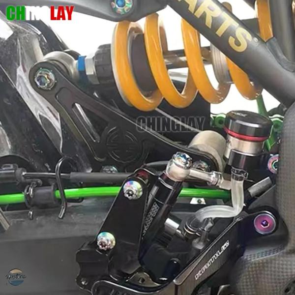 カワサキ Z900RS CAFE 2018-2022 バイク REAR LINK KIT SUSPENSION LINKAGES Z900 2019-21 REAR SHOCK LINK ACCESSORIES当店の商品は海外製品が主となり...