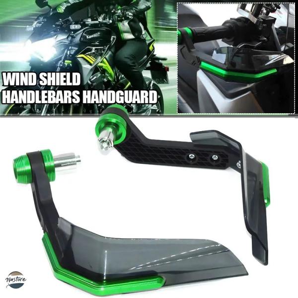 バイク ACCESSORIES HANDGUARD SHIELD HAND GUARD PROTECTOR WINDSHIELD カワサキ Z900 Z1000/SX Z750 Z400 ER6N ER6F Z900RS当店の商品は海外製品...