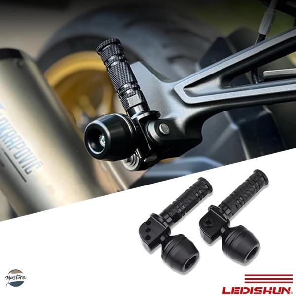バイク REAR PASSENGER FOOT PEG REAR FOOTRESTS PEDALS GUARD SLIDERS カワサキ Z800 Z900 RS Z1000 ニンジャ1000 ニンジャ H2 SX当店の商品は海外製品が主と...