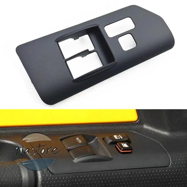 トヨタ FJ クルーザー 2007 2023 LHD 車 フロントパワードアウィンドウガラスリフタースイッチ ベゼル トリム フレーム ボタン カバー パネル