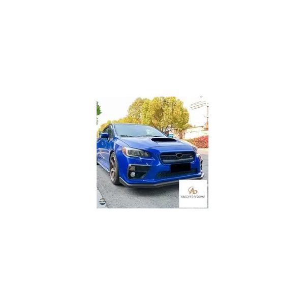 スバル WRX STI VA 2014 2016 フロント バンパー スプリッタースポイラー フォグランプ スポイラー カバー トリム