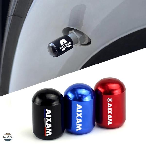 AIXAM GTO GTI CITY MINAUTO MEGA EAIXAM 400 CROSSLINE EVO COUPE CROSSOVER 500 SCOUTY 4個 車タイヤ バルブ キャップ 自動車アクセサリー