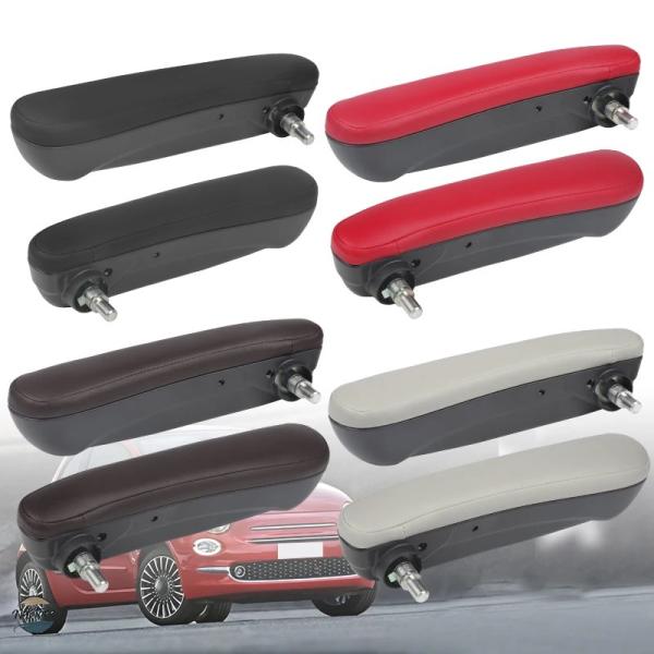 フロントシート アームレスト アームレスト フィアット500 2016 2019 PUレザーシート アームレスト アームレスト 6BV48KRLAA 6BV31KRLAA