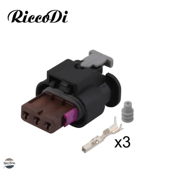 1 20セット 3ピン 4F0973703A 4F0973703 車 リバースレーダーソケット オートワイヤー ケーブル コネクタ VW アウディ LAND ROVER 4F0 973 703 A