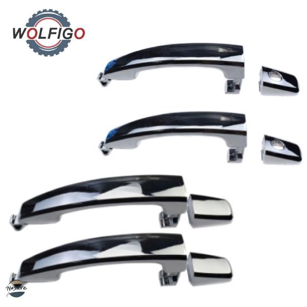 シボレー ハンドル 外装 WOLFIGO クローム フロント リア 左 右ドア カスタム パーツ パーツ アクセサリー
