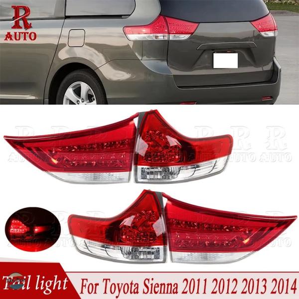 トヨタ シエナ 2011 14 テールライト アセンブリ リアウィンカーライト ブレーキ リバース ストップランプ 8155008030 8158008010