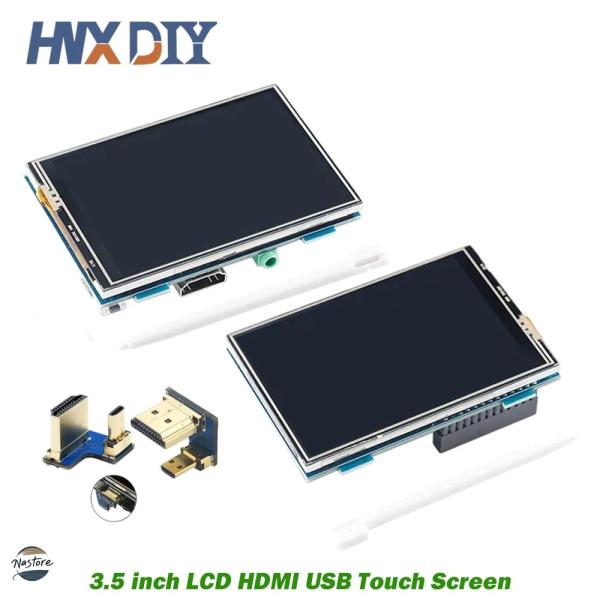 Raspberry 4用 LCD HDMI USB 3.5インチ タッチスクリーン Real HD 1920x1080 LCDディスプレイ Py Raspberry 3 Model B用 MPI3508