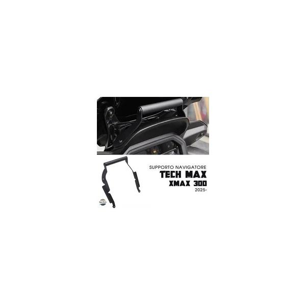 2025 XMAX300 XMAX 300 Tech MAX Supporto Navigatore for YAMAHA X-MAX 300 GPS ナビゲーターブラケット X-MAX300 携帯電話ホルダー X MAX
