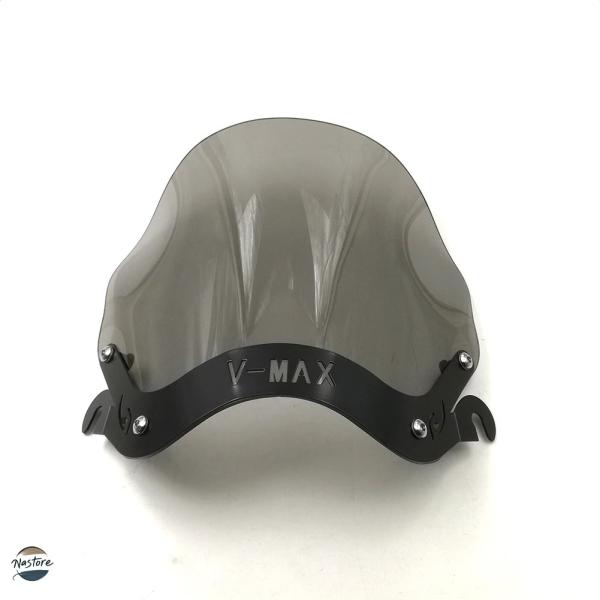 ヤマハ VMAX 1200 V-MAX 1200 ビッグディアベル 1985-2007 用 ウインドシールド デフレクター マウントブラケット付き