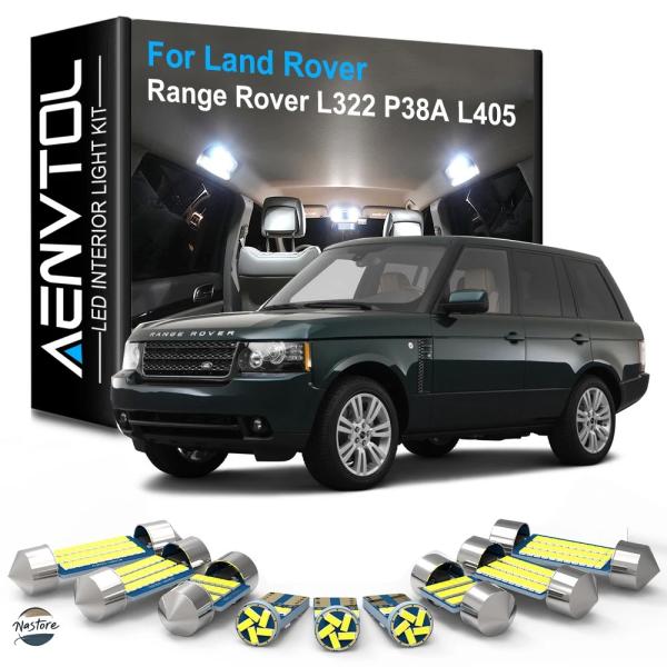車用アクセサリー LEDインテリアライト CANバス ランドローバー レンジローバー L322 P38A P36 1970-2006 2007 2008 2009 2010 2011 2012 2013用