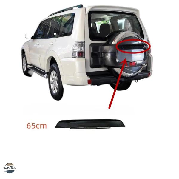 1個 スペアタイヤ ブラックカバー ショーグン 2014-2020 パジェロ V93 V95 V97 テールドアボード モンテロ 2014-2020 6430A106XA用