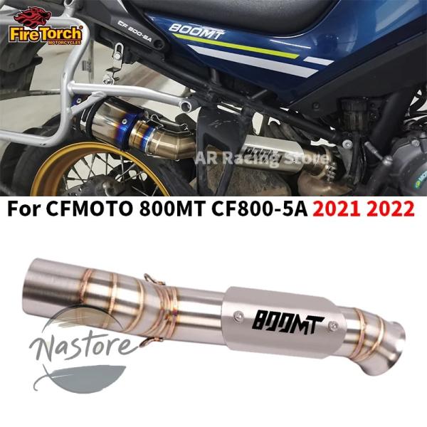 バイク マフラー cfmoto 800mt cf 800 5a 2021 2022 ステンレスミッドリンクパイプ 50.8 mmエスパスモト カスタムパーツ 部品 アクセサリー当店の商品は海外製品が主となります。画像をよくご確認お願いします...