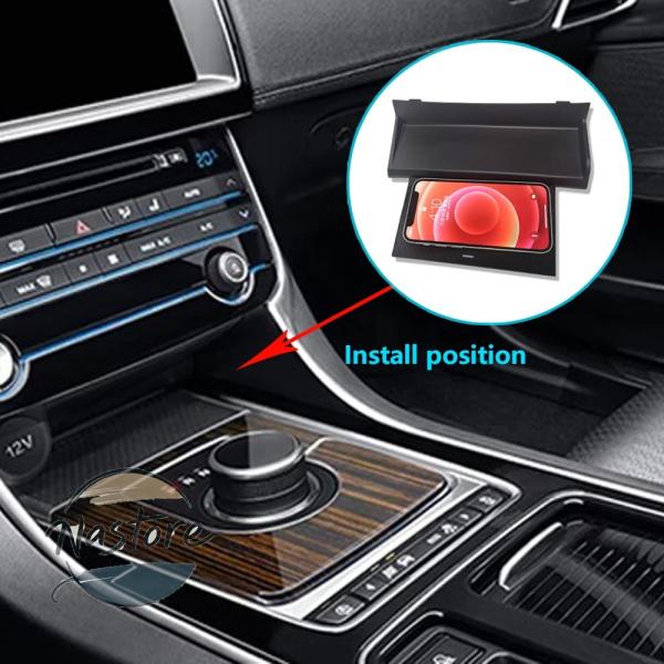 15 ワットワイヤレスチャージャージャガー f ペース xe xf xfl 2017 2018 2019 充電パッド電話 ホルダー高速充当店の商品は海外製品が主となります。画像をよくご確認お願いします。・商品はTOPもしくは、オプションでご...