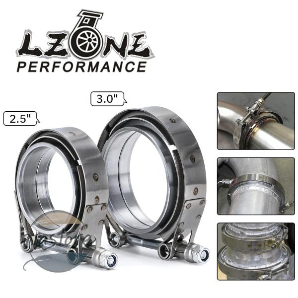 マフラー lzone v バンド排気クランプ 2.5 インチ 3 63 mm 76 mm排気オスメスフランジ vband クランプ バンド カスタムパーツ 部品 アクセサリー当店の商品は海外製品が主となります。画像をよくご確認お願いします。...