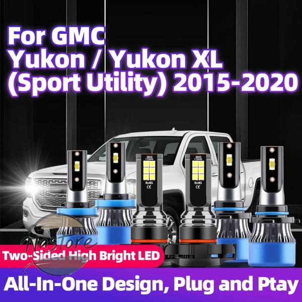 ヘッドライト ヘッド ライト フォグバルブ 超高輝度led 5202 6000k gmc yukon xl スポーツユーティリティ 2015 2020 9005 カスタムパーツ 部品当店の商品は海外製品が主となります。画像をよくご確認お願い...