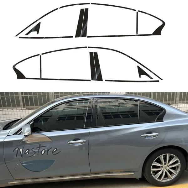 q50 光沢黒柱 ステッカー セダンウィンドウ インフィニティ 2013 2023 カスタムパーツ 部品 アクセサリー当店の商品は海外製品が主となります。画像をよくご確認お願いします。・商品はTOPもしくは、オプションでご選択した商品となり...