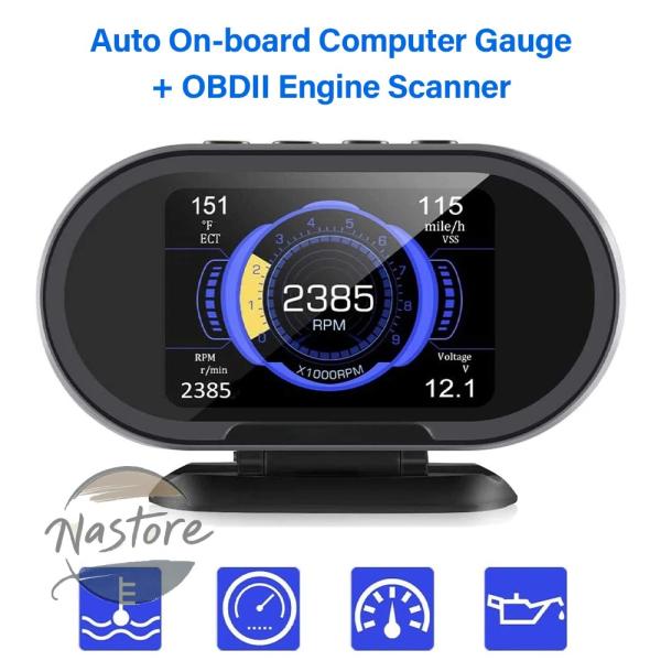 obd2 デジタル燃料 消費量モニター 水温計 konnwei kw206 カスタムパーツ 部品 アクセサリー当店の商品は海外製品が主となります。画像をよくご確認お願いします。・商品はTOPもしくは、オプションでご選択した商品となります。＊...