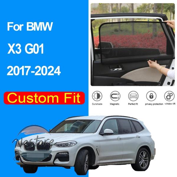 BMW フロント リア 部品 カスタムパーツ アクセサリー x3 g01 f97 2017 2024 磁気窓サンシェードシールドガラス サイドカーテンシェードバイザー当店の商品は海外製品が主となります。画像をよくご確認お願いします。・商品は...