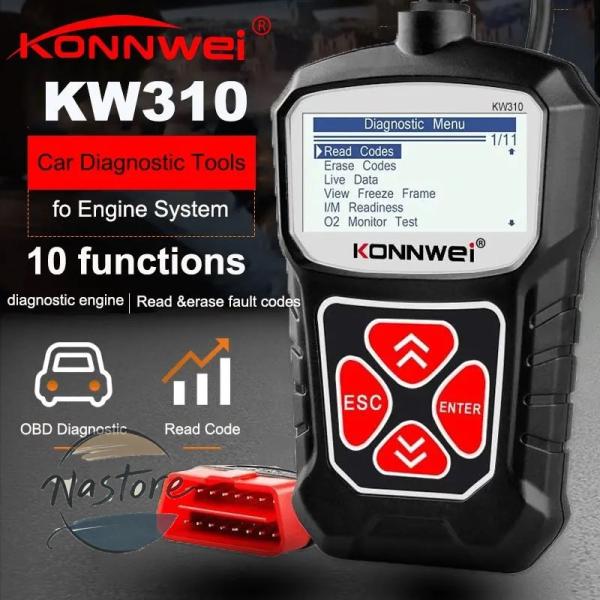診断ツール スキャナー コードリーダー obdii eobd 12v konnwei kw310 obd2 部品 カスタムパーツ アクセサリー当店の商品は海外製品が主となります。画像をよくご確認お願いします。・商品はTOPもしくは、オプショ...
