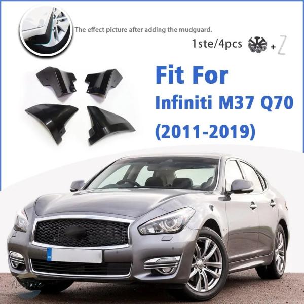 ガード カスタム インフィニティ m25m35h m37 m56 q70 q70l y51 2011 2019 マッド カーアクセサリー スプラッシュ フェンダー2015 2017 部品