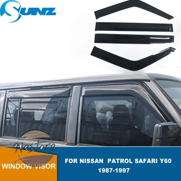 y60 日産 nissan ガード ウィンドウバイザー パトロールサファリ 1987-1990-1993-1996 1997太陽雨天気シールド カスタムパーツ 部品 アクセサリー当店の商品は海外製品が主となります。画像をよくご確認お願いしま...