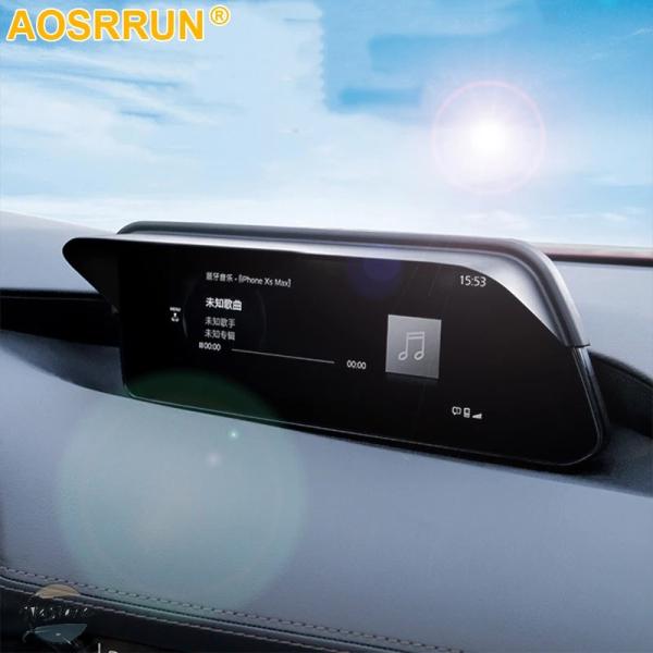 マツダ CX30 CX 30 2020 22 GPSナビゲーションスクリーンサンシェード カバー インテリア カー ステッカー トリム アクセサリー