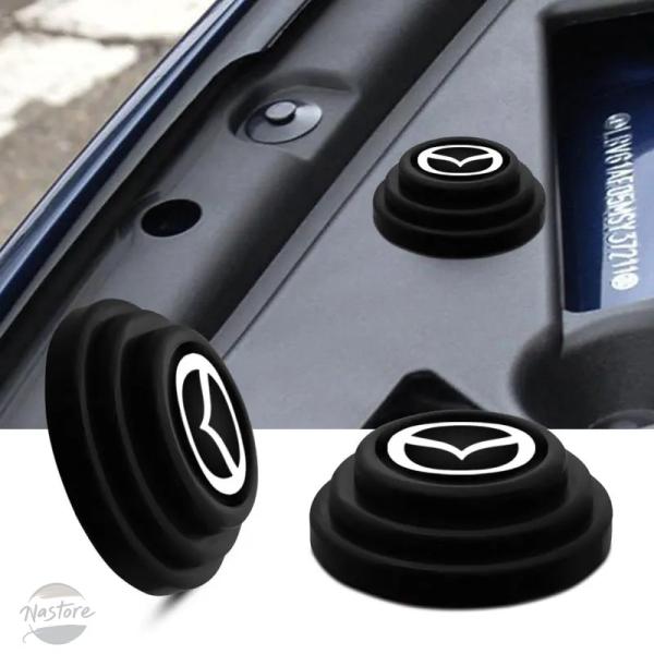 2/4/8個車ドア トランク 遮音 パッド 衝撃吸収ガスケット マツダ 3 6 CX5 2 CX3 CX9 MX5 RX8 アクセラ デミオ アテンザ MS