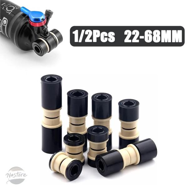 1/2個 MTB リアショックブッシング サスペンション DU ブッシュ ID 8MM OD 12MM 22 24 30 32 44 50 54 68MM マウンテン バイク アクセサリー スペアパーツ
