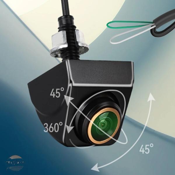 360度パーキングCVBS CCD車リアビュー カメラ ナイトビジョン12V IP68 防水 170度魚眼レンズ HD車両バックアップ