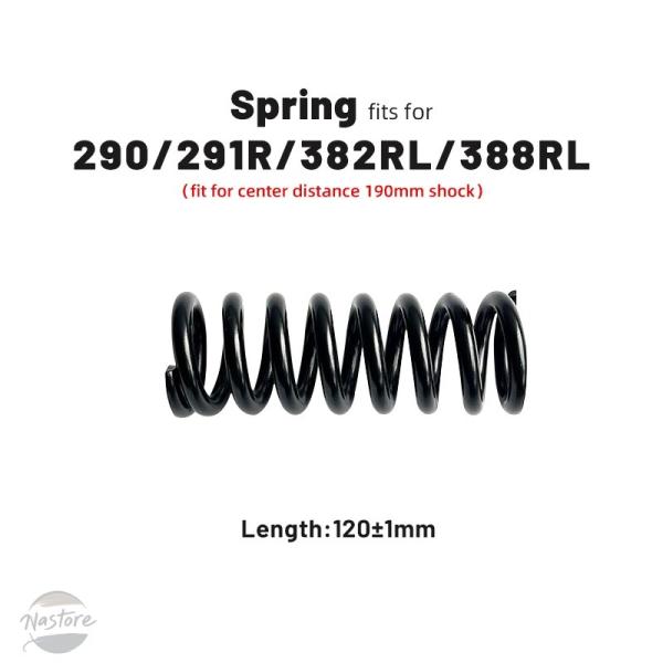 KS EXA FORM 291R リアショック アブソーバー 190MM 850/650ポンド 油圧 スプリング 調整可能 マウンテン バイク サスペンション