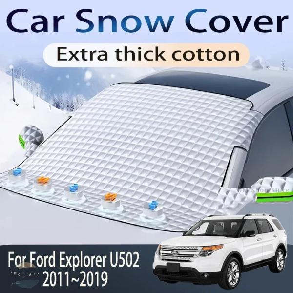 フォード エクスプローラー U502 2011~2019 2015 フロントガラス スノーアイスシールド プロテクター シェード カバー 自動車 外装 アクセサリー