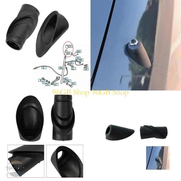 96GB 1ペア カーアンテナゴムシール 1248270898 交換 アンダー上部アンテナガスケット