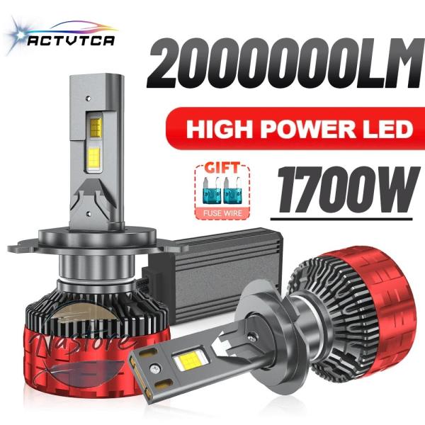 h1 ヘッドライト ヘッド ライト actvtca led k 6000 w 200000lm 1 h3 hb3 1700 hb4 9005 9006 9007 3 9008 h9 9012 カスタムパーツ 部品当店の商品は海外製品が主とな...