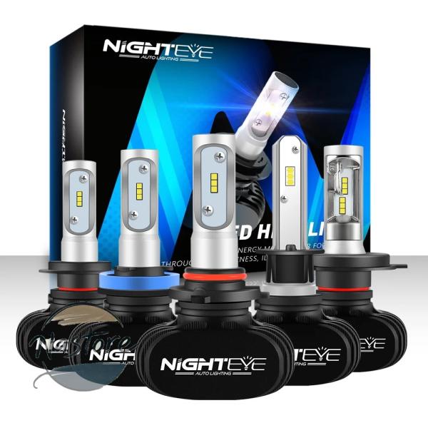 h4 フォグランプ ヘッドライト ヘッド ライト nighteye led h7 h8 h9 h11 8000lm 50ワット6500 6000kled ホワイト 9005 hb3 カスタムパーツ 部品当店の商品は海外製品が主となります。画...