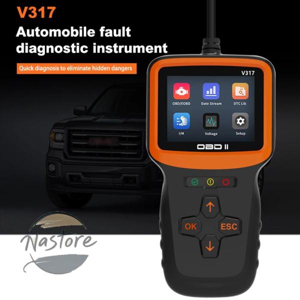 v317 エンジン 診断ツール リセット機能i m obd2スキャナー 自動 コードリーダー 障害チェック機 カスタムパーツ 部品 アクセサリー当店の商品は海外製品が主となります。画像をよくご確認お願いします。・商品はTOPもしくは、オプシ...