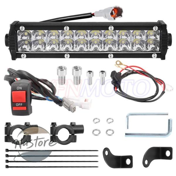 バイク 適合 キット ヘッド ハンドル ヘッドライト 部品 カスタムパーツ アクセサリー ライト バー led ライトバーセット klx110 crf110 ttr110当店の商品は海外製品が主となります。画像をよくご確認お願いします。・商...