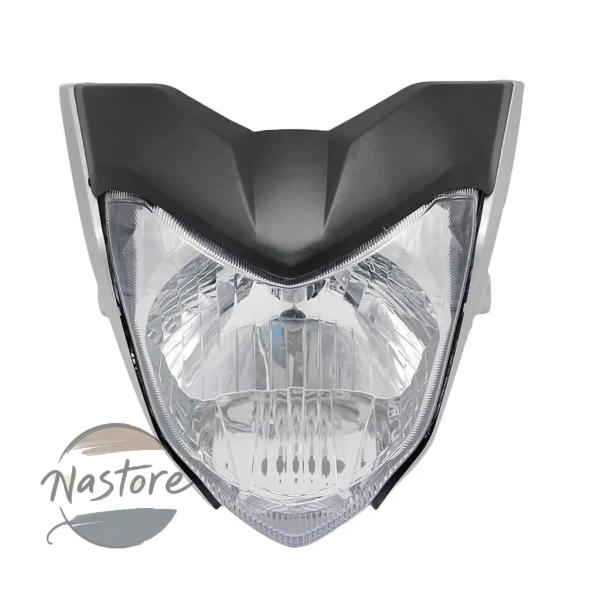 fz16 ヤマハ バイク ヘッドライト ヘッド ライト アセンブリハロゲンランプ電球 ys150 fzer150 270*260*160 mm カスタムパーツ 部品 アクセサリー当店の商品は海外製品が主となります。画像をよくご確認お願いしま...