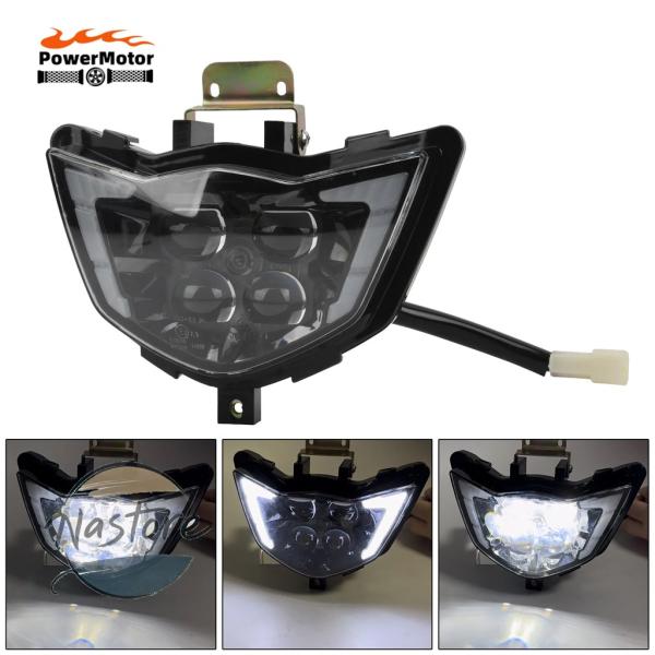 wr250f ヤマハ バイク ヘッドライト ヘッド ライト モトクロス led ライト芯 wr450f yz250f yz450f 250f 450f mx ダート カスタムパーツ 部品当店の商品は海外製品が主となります。画像をよくご確認お...