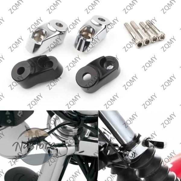 xl883 バイク ウインカー フロント マウントブラケット再配置ハーレー ダイナスポーツスター xl1200 fxrt fxrs fxd 39 mm 49 カスタムパーツ 部品当店の商品は海外製品が主となります。画像をよくご確認お願いしま...