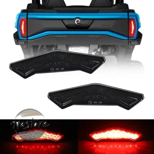 テールライト ブレーキ リア ペアスモーク led # 710006633 2021 can am commander max xt dps カスタムパーツ 部品 アクセサリー当店の商品は海外製品が主となります。画像をよくご確認お願いします...